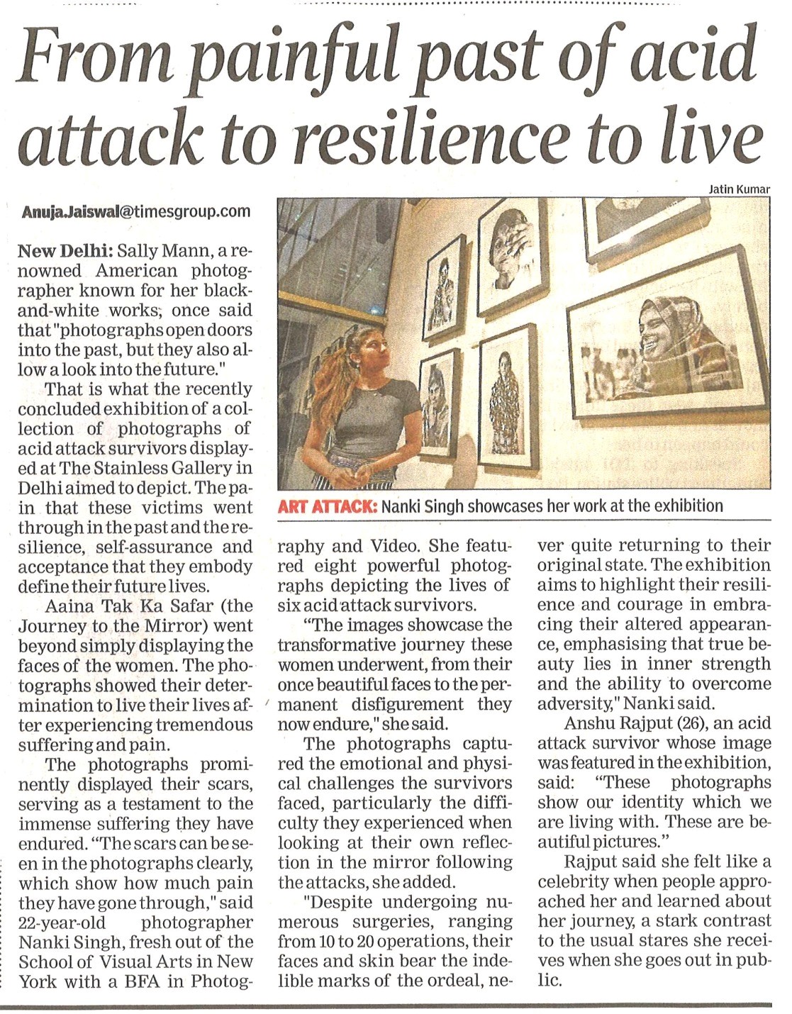 Media Coverage - Nanki Singh